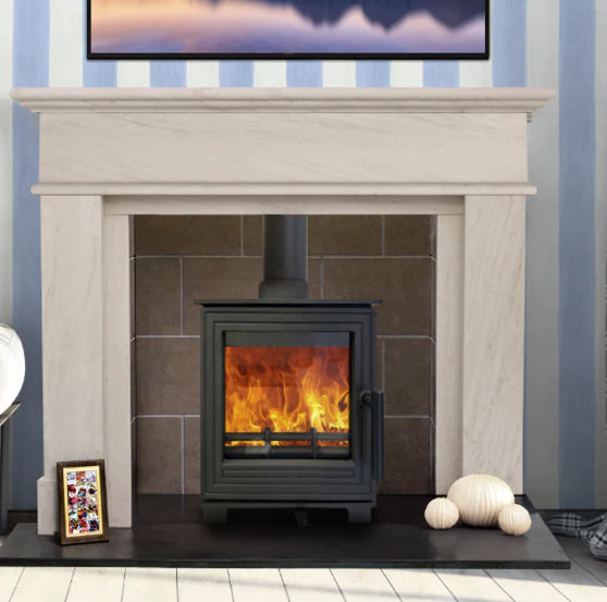 Woodford Pankhurst Wood Burning Stove (three sizes, 4kW, 5kW and 8kW ...